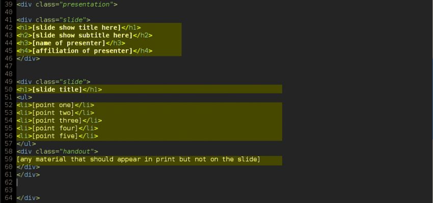 S5: A Simple Web-based Presentation System - Open Source For You