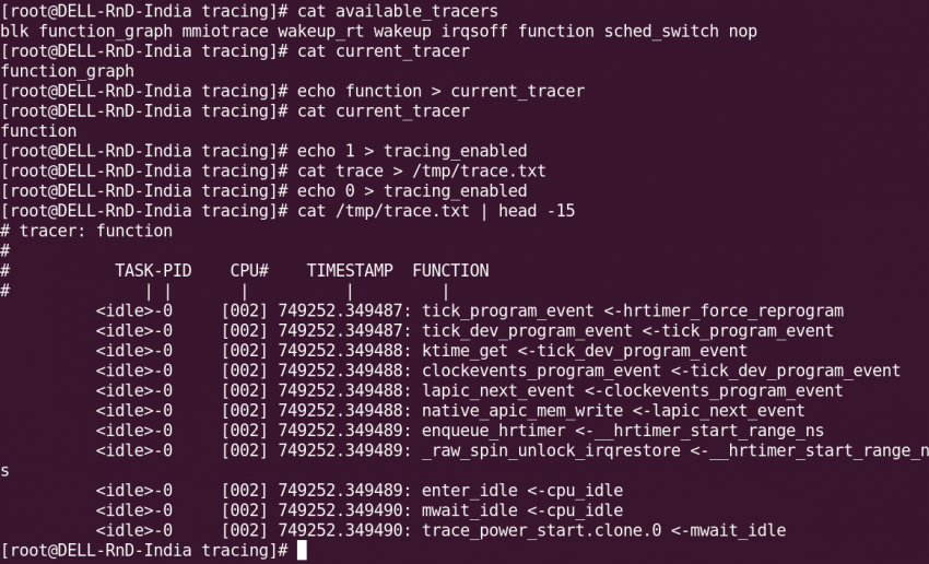 Kernel Tracing with ftrace, Part 1 - Open Source For You