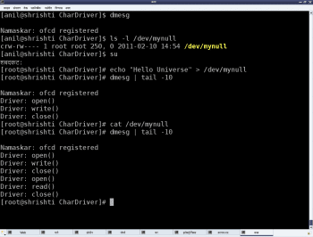 Device Drivers, Part 5: Character Device Files -- Creation & Operations - Open Source For You