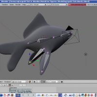 Learn to Animate with Blender, Part 2: Decaling & Rigging the Goldfish - Open Source For You