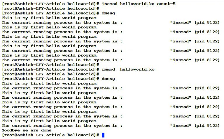 Jumpstart Linux Kernel Module Programming - LINUX For You