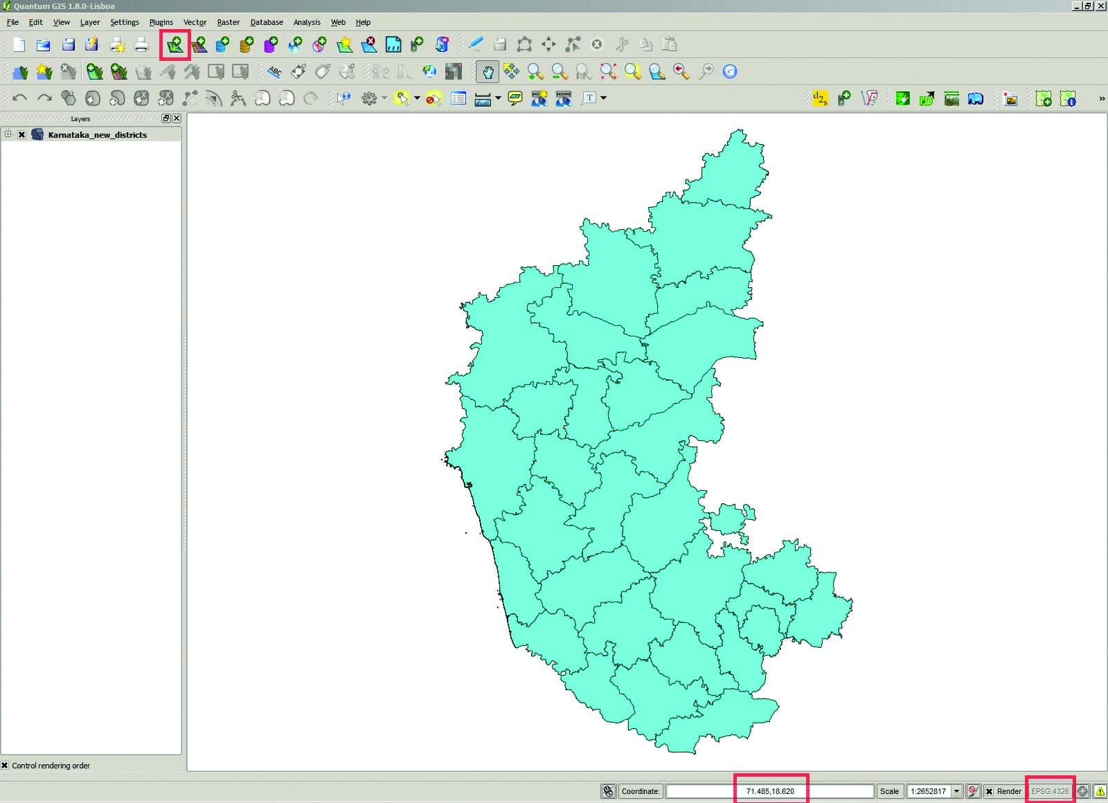 Assigning Map Projections in QGIS