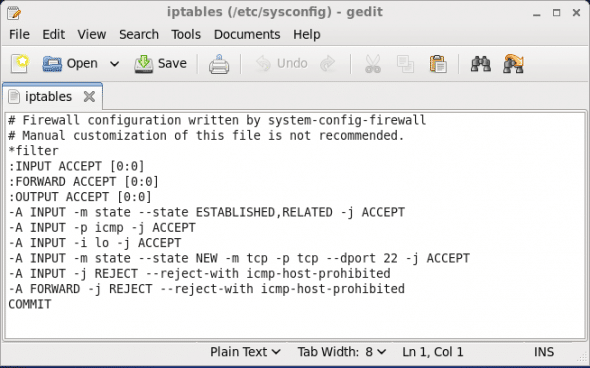 iptables: The Default Linux Firewall