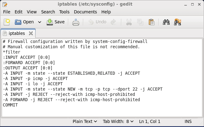 iptables: The Default Linux Firewall