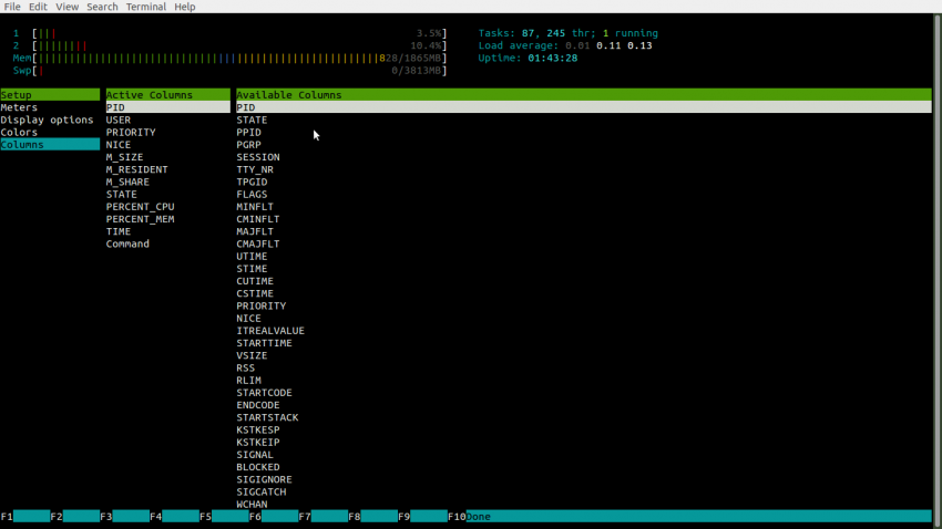 Htop: System Monitoring for Linux