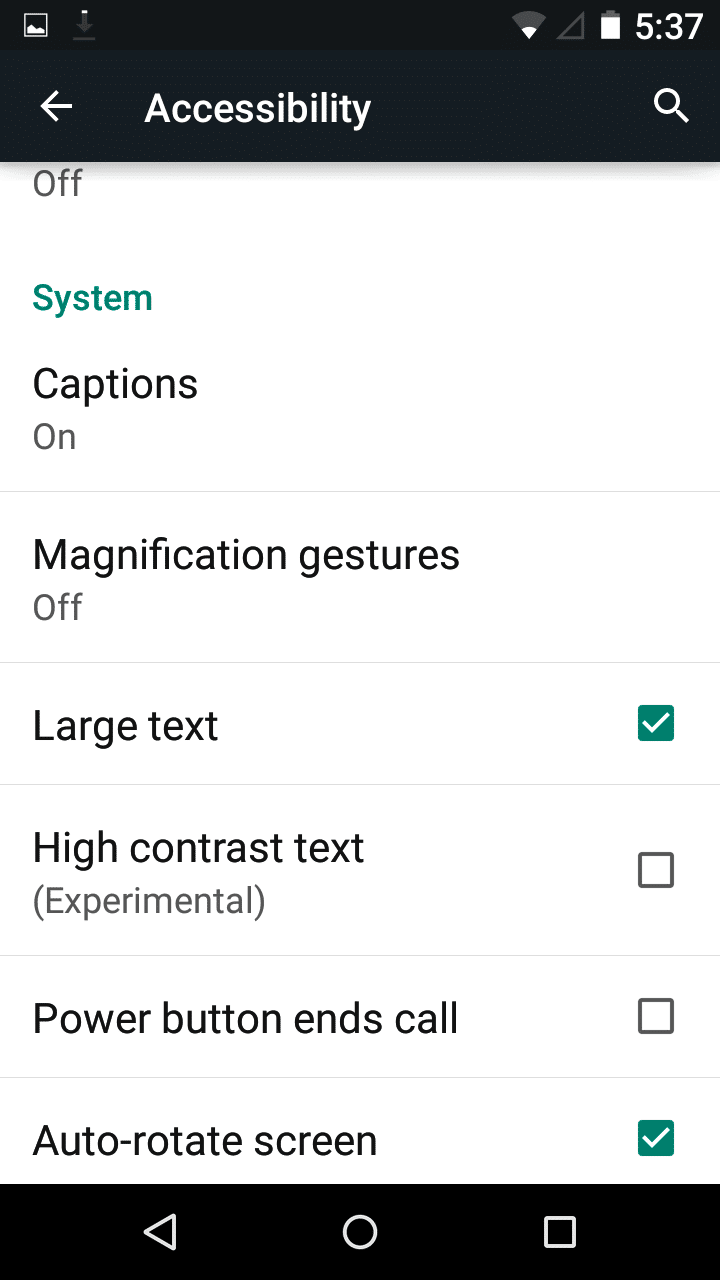 Enhancing Accessibility On Android
