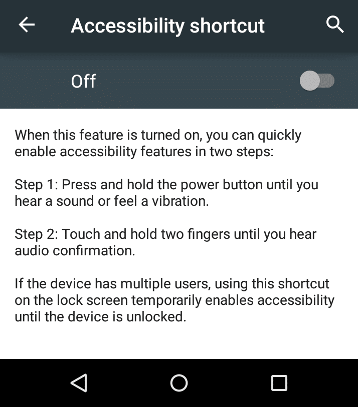 Enhancing Accessibility On Android