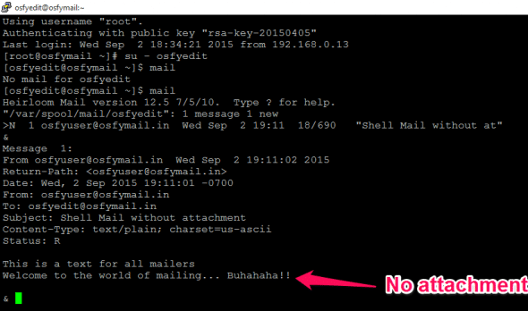 Scripting Mail with Shell and Perl