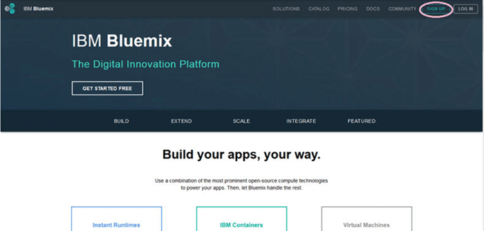 Creating Apps on Live Cloud Platforms: IBM Bluemix and Red Hat OpenShift
