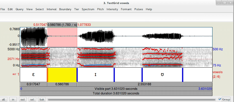 Speech Signal Analysis Using Praat