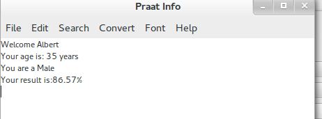 Speech Signal Analysis Using Praat
