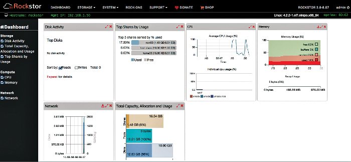 Rockstor The Rockstar among NAS Solutions