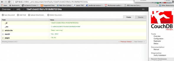 Apache CouchDB: It s Time to Relax