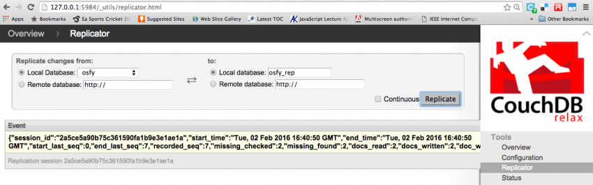 Apache CouchDB: It s Time to Relax