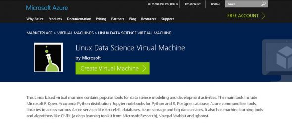 Microsoft Azure now offers open source 'Linux Data Science Virtual ...