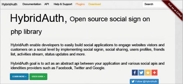 HybridAuth: An open source social sign-on library for web applications - Open Source For You