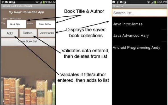 My Library Application in App Inventor 2