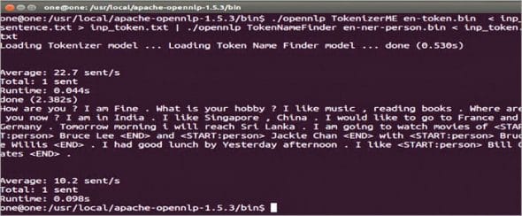 Apache OpenNLP: A Command Line Approach - Open Source for You