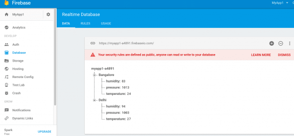 Retrieve real-time data in Android using Firebase - Open Source For You