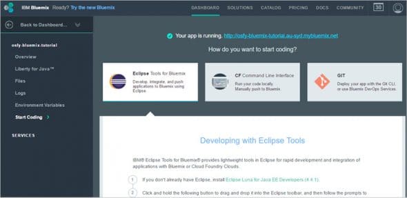 Build Deploy And Manage Custom Apps With Ibm Bluemix Open Source For You