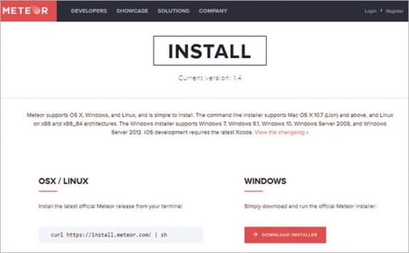 Cross-platform mobile app development using Meteor framework