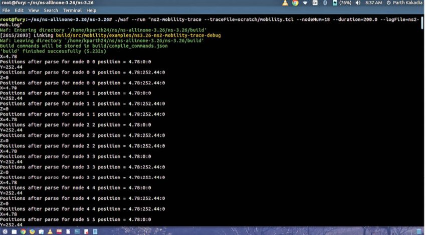 Tracing Vehicular Mobility in ns-3 - open source for you (OSFY)