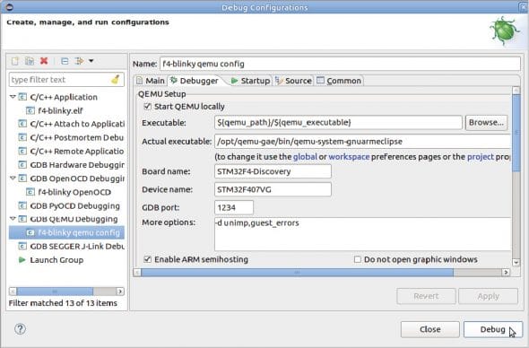Developing Arm Targets Using Gnu Mcu Eclipse Open Source For You