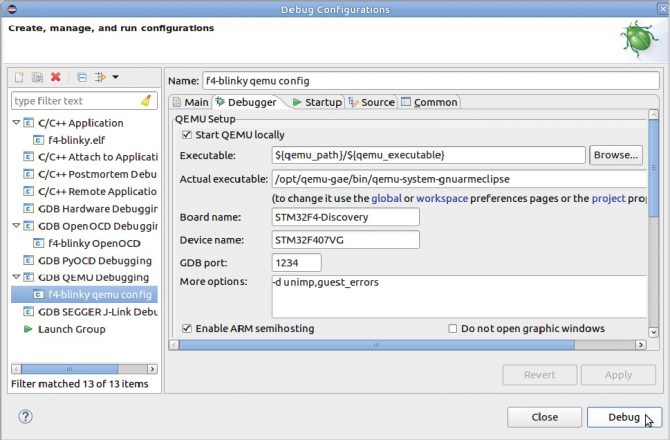 Developing Arm Targets Using Gnu Mcu Eclipse Open Source For You