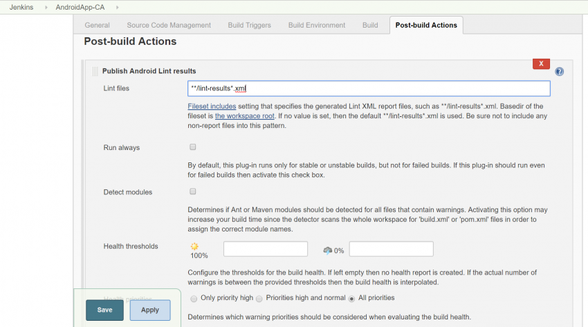 Using Jenkins to Create a Pipeline for Android Applications