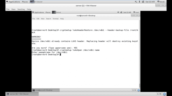Encrypting Partitions Using Luks Open Source For You
