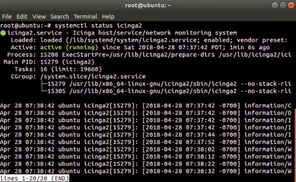 Setting Up Icinga 2, a Network Monitoring Solution, on Ubuntu 17.10
