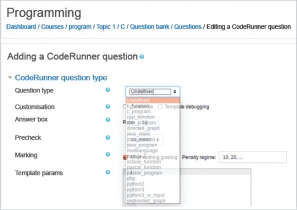 Useful Moodle Plugins for Programming Language Instructors