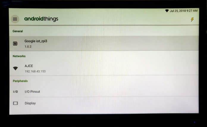 Discovering Android Things, an Embedded OS for IoT Devices