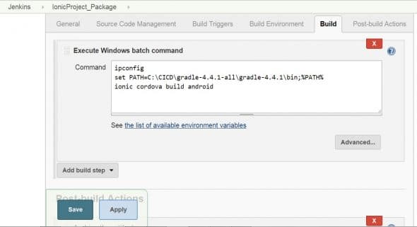 Continuous Integration for Hybrid Apps Using Jenkins