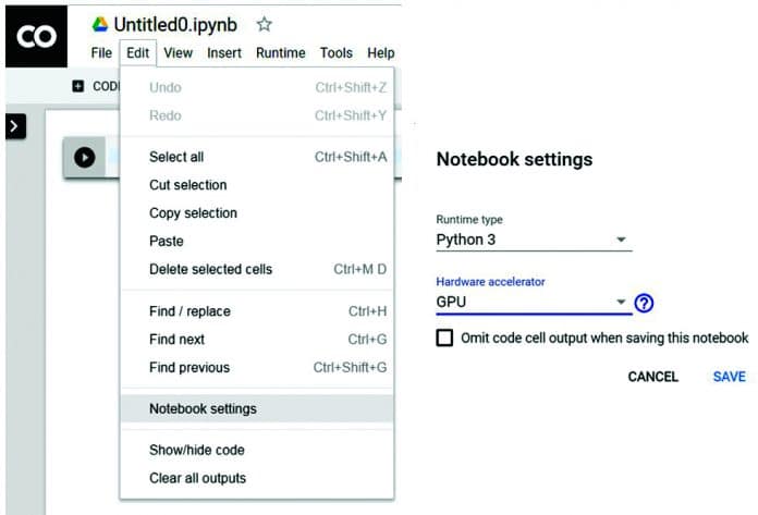 Google Colaboratory: Cloud Based Deep Learning and Big Data Analytics