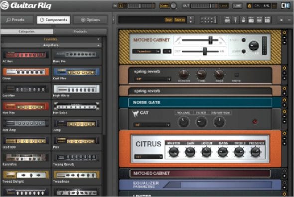 Choosing Between Two Virtual Amplifiers—Guitarix and Guitar Rig