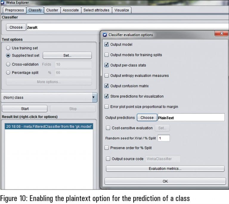 Weka: A Suite for Machine Learning and Deep Learning Algorithms