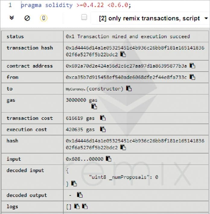 Creating Decentralised Applications with Blockchain