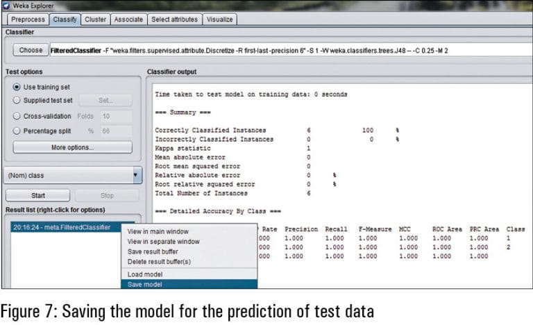 Weka: A Suite for Machine Learning and Deep Learning Algorithms