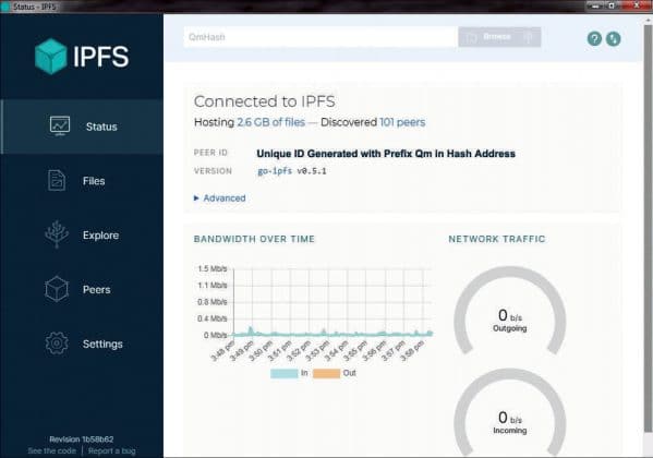 IPFS: A Decentralised Cloud and File System for the Blockchain Environment