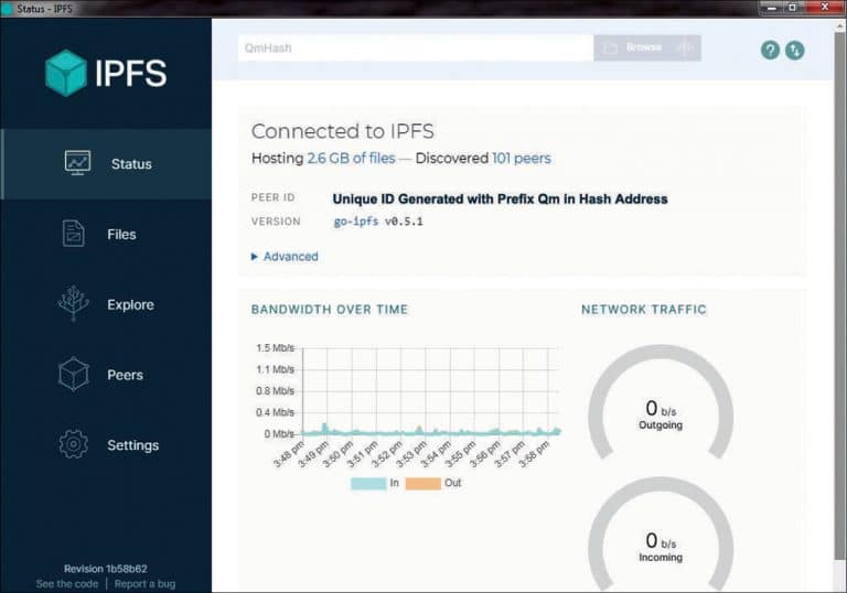 IPFS: A Decentralised Cloud and File System for the Blockchain Environment