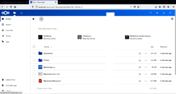 Build your own Cloud Storage System using Nextcloud