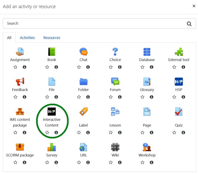Moodle Plugins for Online Education: A Quick Look at Interactive Content - H5P