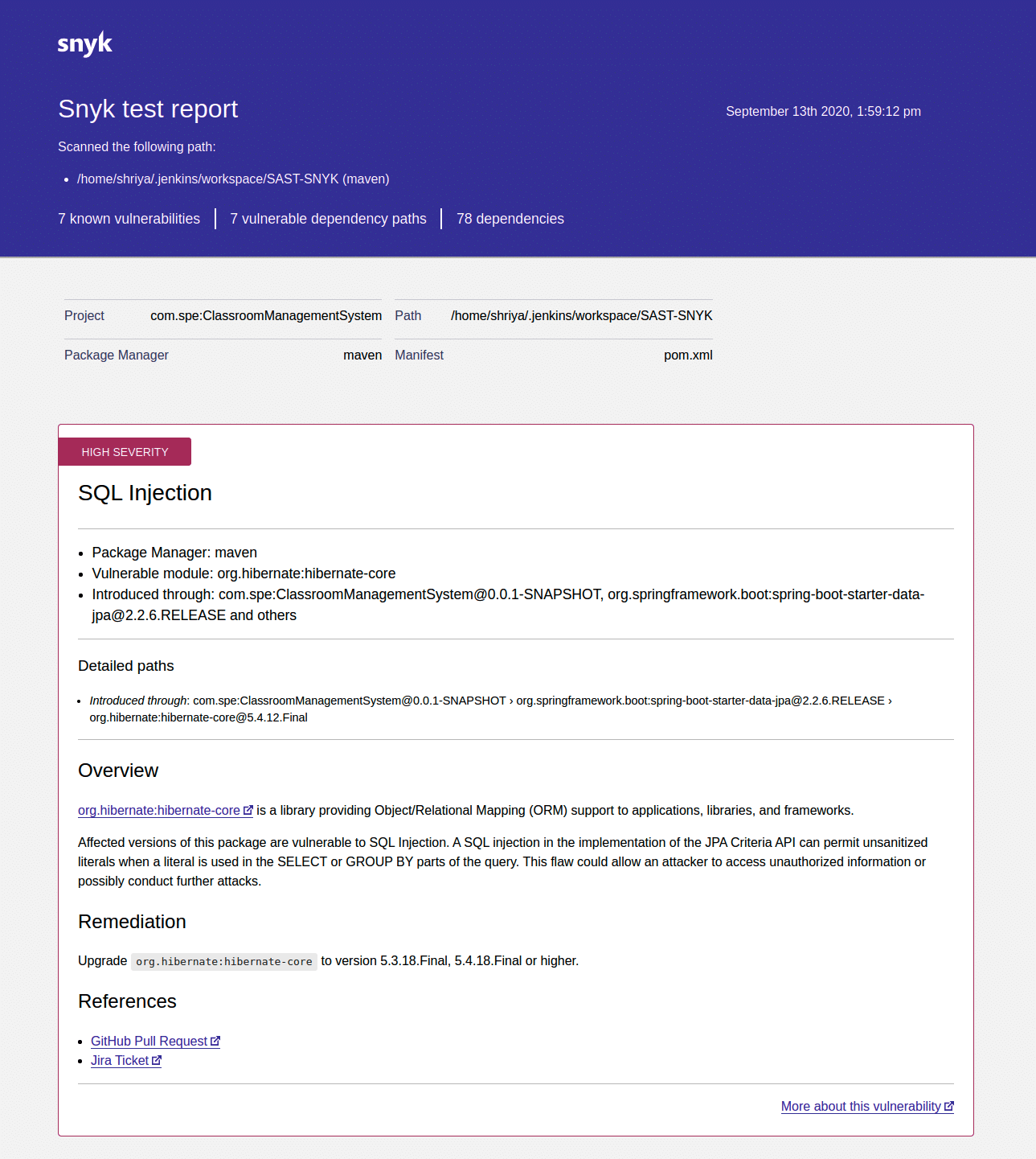 Devsecops Static Application Security Testing Using Snyk And Sonarqube
