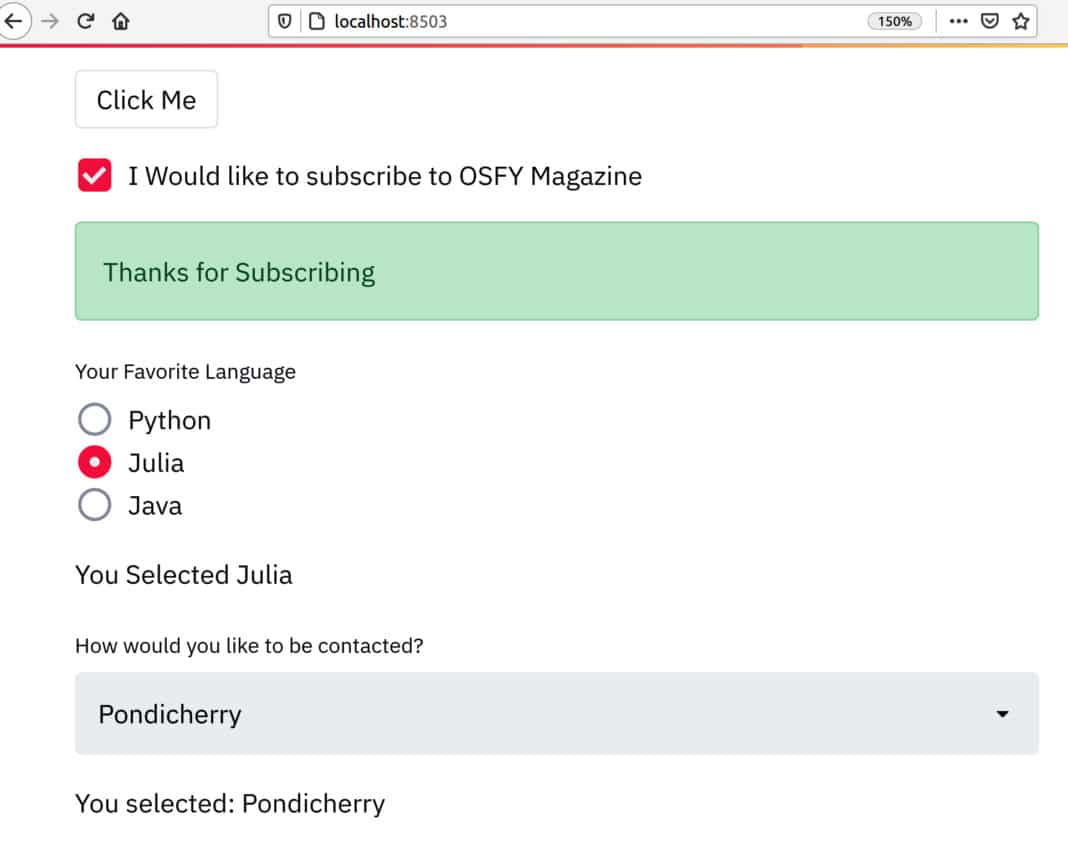 Streamlit: Build a UI in a Jiffy with this Python Library