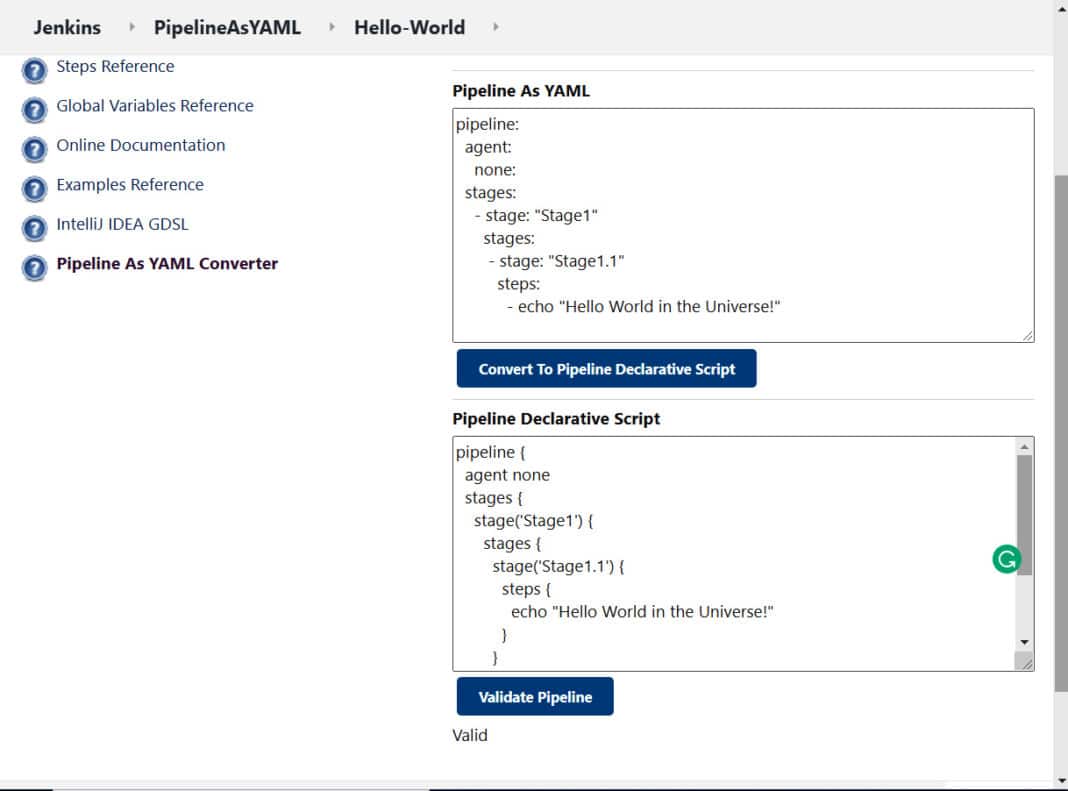 Working with Jenkins Pipelines