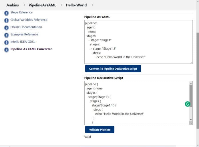 Working with Jenkins Pipelines