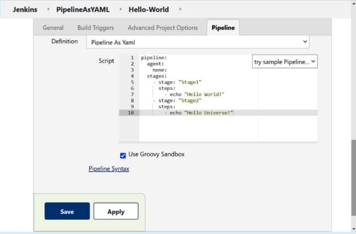 Working with Jenkins Pipelines