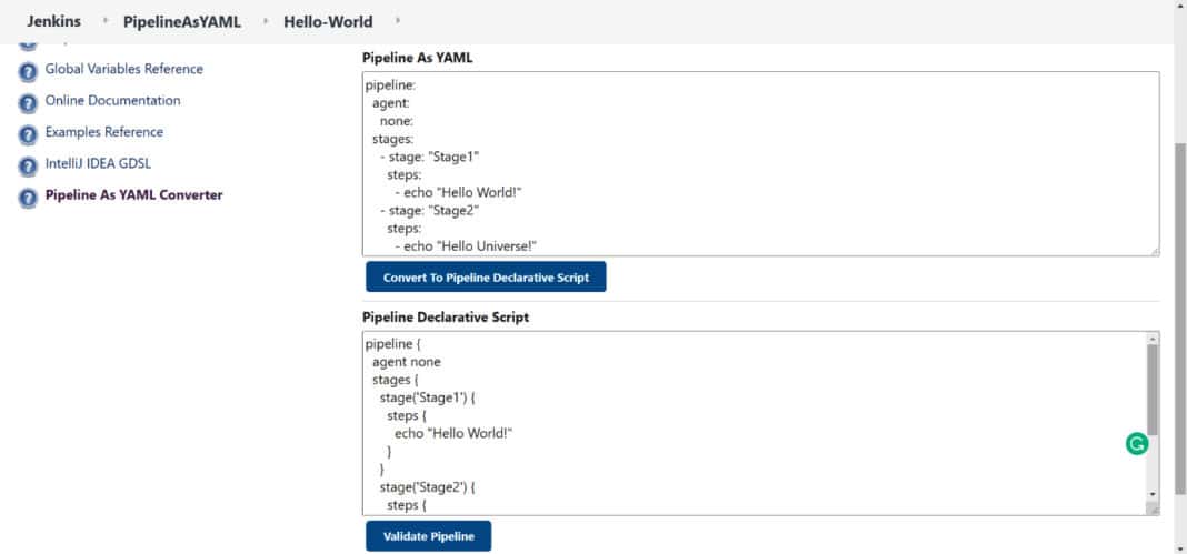 Working with Jenkins Pipelines