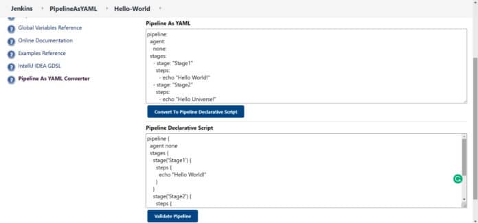 Working with Jenkins Pipelines
